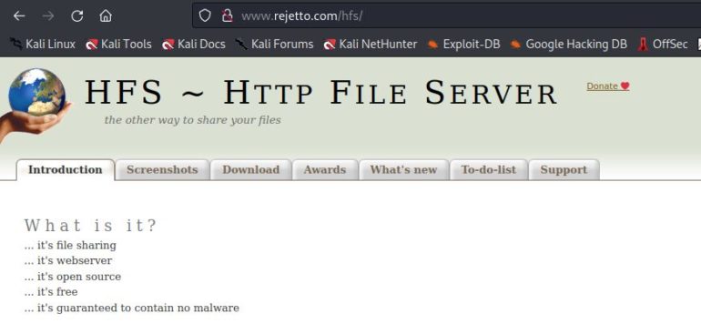 Kev Catalog Rejetto File Server Remote Code Execution Vulnerability Cve 2014 6287 Secured