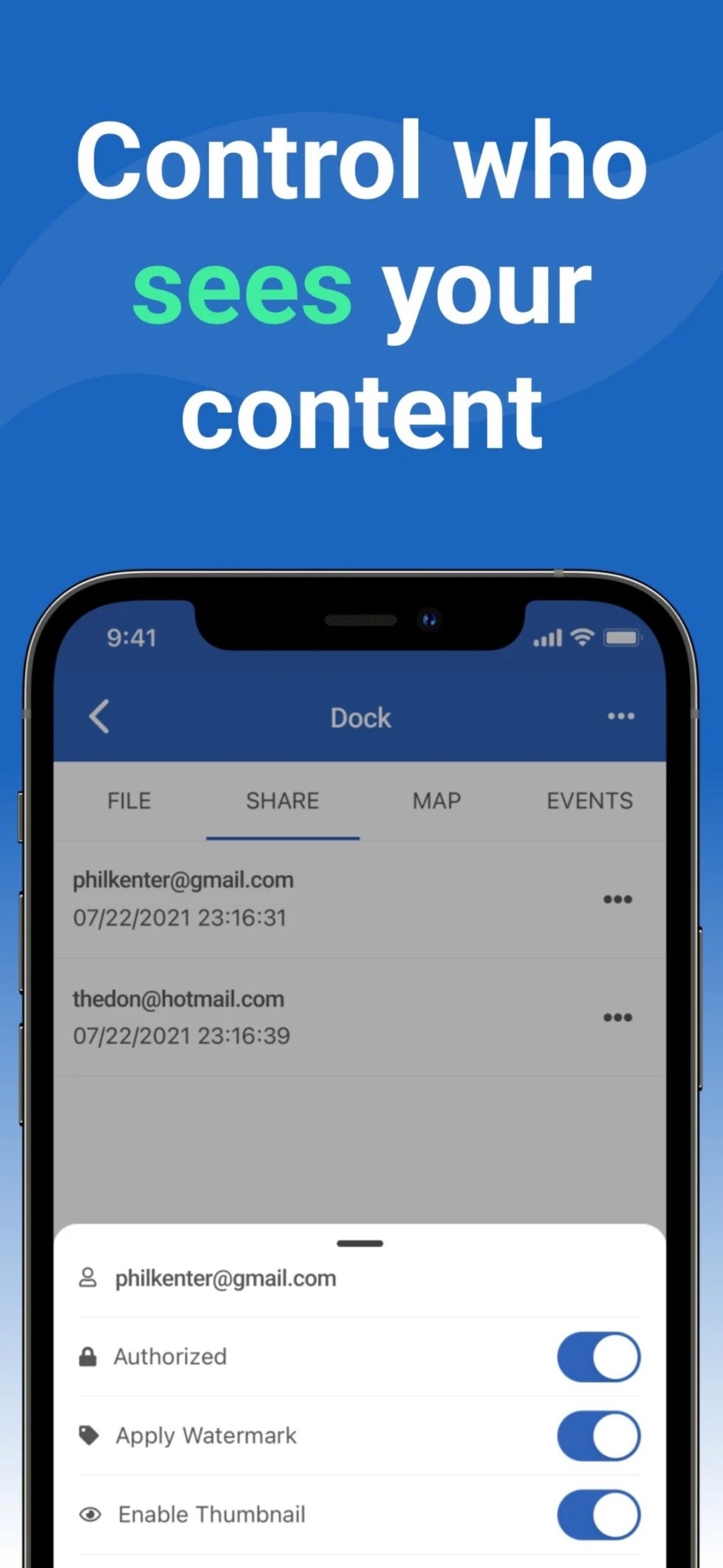 SecureShare™ | Secured